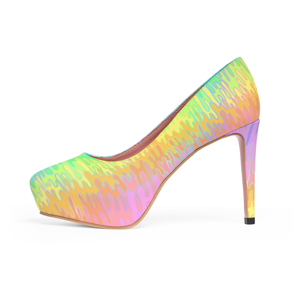 Rainbow High Heels Shoes